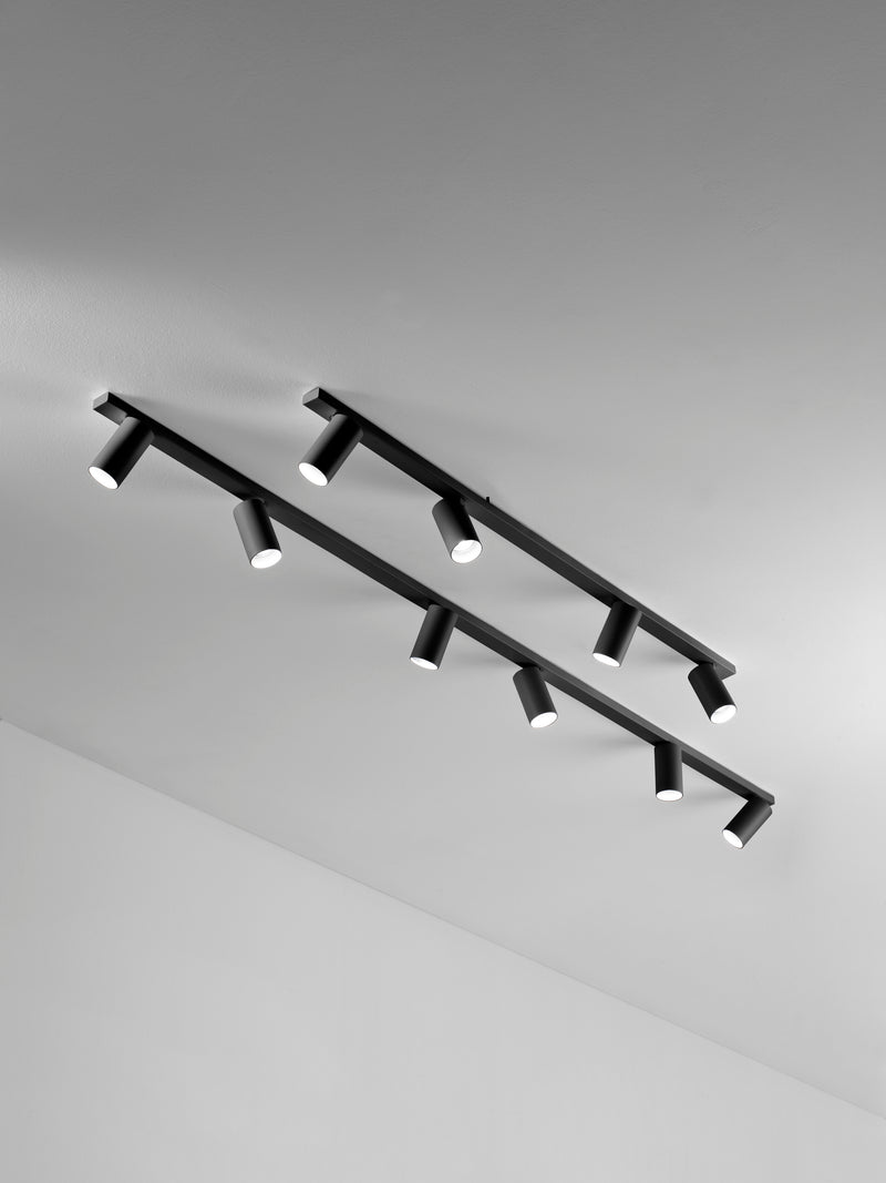 Faretti parete o soffitto Round Big - Nero
